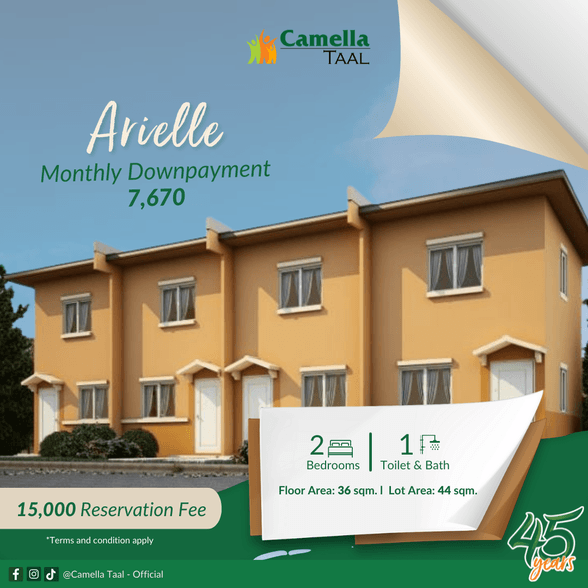 Arielle Camella House Model 🏘️ [4,244 Properties] (October 2022) on ...