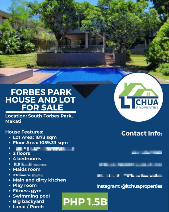 Forbes Park House And Lot For Sale Makati [9,523 Properties] (September ...