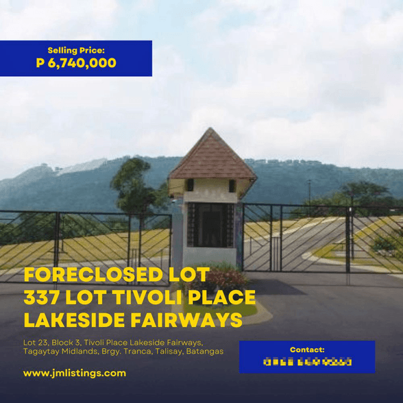 Midlands Lot For Sale Tagaytay Cavite [89 Properties] (August 2025) on OnePropertee.com