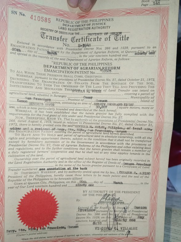 Samaras Farm Tayabas Quezon 🚜 [152 Properties] (June 2023) on ...