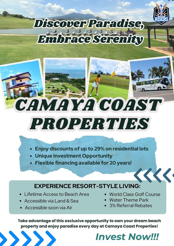 Camaya Coast House And Lot For Sale Bagac Bataan [117 Properties] (July ...
