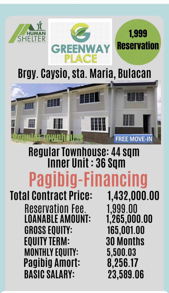 Greenway Place Sta Maria Bulacan 🏘️ [338 Properties] (March 2024) on ...