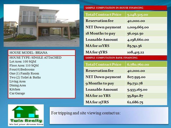 Camella Lessandra House And Lot For Sale General Trias Cavite [1,281 ...