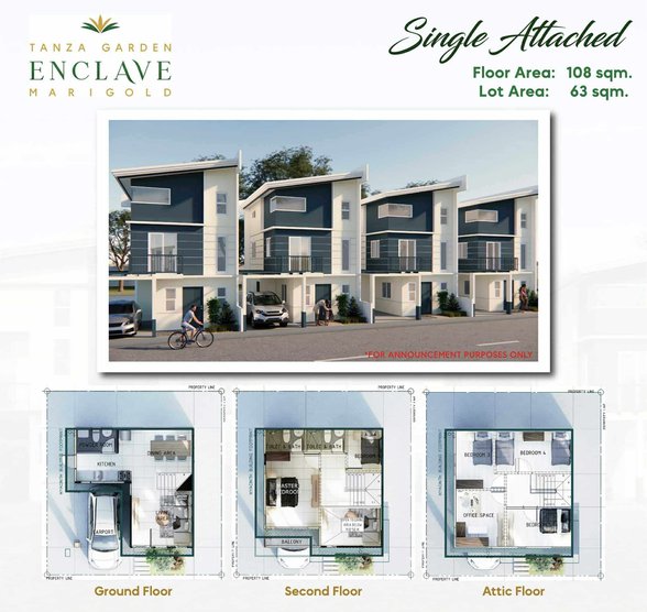 Foreclosed Springtown Villas House And Lot For Sale Tanza Cavite [2,521 ...