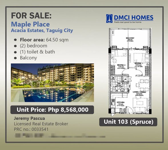 Acacia DMCI [1,519 Properties] (November 2024) on OnePropertee.com