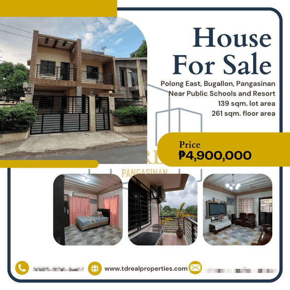 1 Car Parking House And Lot For Sale Bugallon Pangasinan [156 Properties] (December 2024) on ...