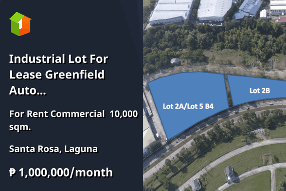 Industrial Lot For Lease Greenfield Auto Park Sta. Rosa Laguna [Lot 🚜 ...