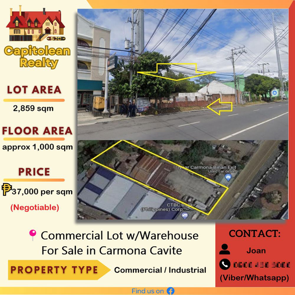 Commercial Lot For Sale Cavite Economic Zone General Trias Cavite [155 ...