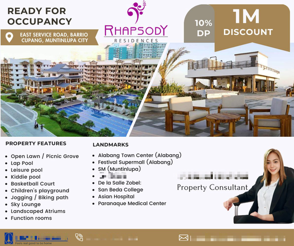 Rhapsody Residences Condo Muntinlupa [7,305 Properties] (April 2025) on ...