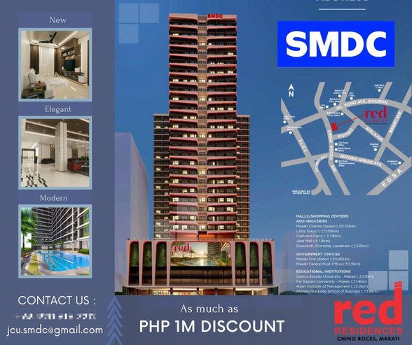 Smdc Red Residences Condo For Sale Makati 🏙️ [4,643 Properties] (May ...