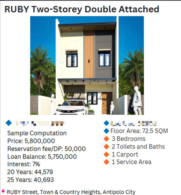 Double Attached House And Lot For Sale Philippines [12,621 Properties ...