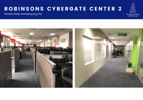 Robinsons Cybergate Tower 2 Office Space For Rent Mandaluyong [889 ...