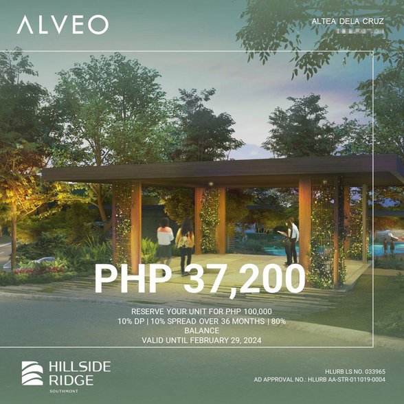 Alveo Hillside Ridge Lot For Sale Silang Cavite [401 Properties ...