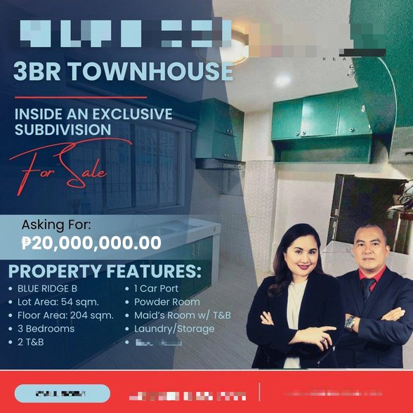 Blue Townhouse [11,012 Properties] (March 2026) on OnePropertee.com