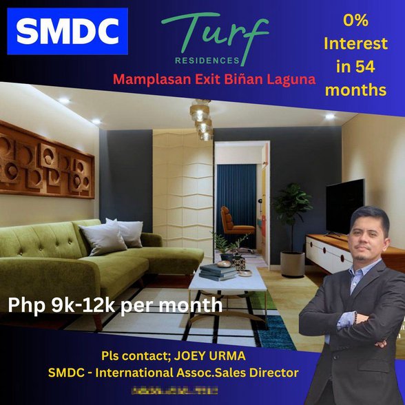 SMDC Turf Residences Condo For Sale Binan Laguna [565 Properties ...