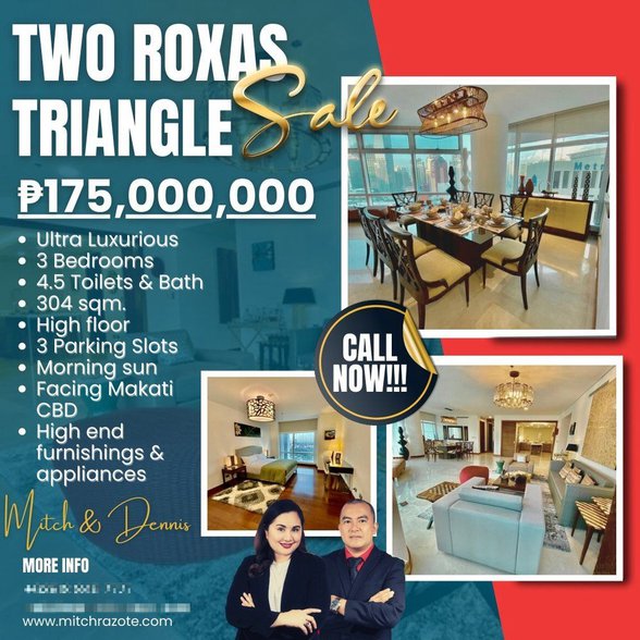 Two Roxas Triangle Condo For Sale Makati [2,796 Properties] (September ...