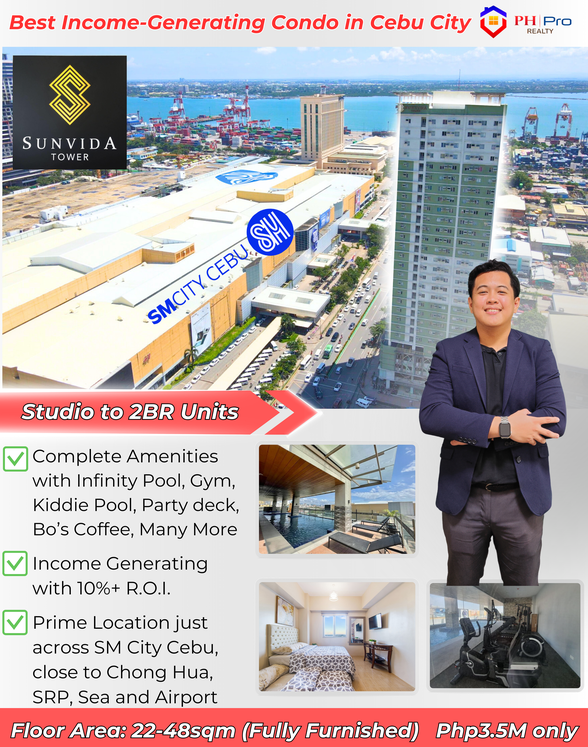 Sunvida Tower Condo Cebu City [643 Properties] (March 2025) on ...