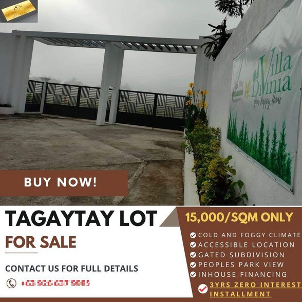 Serin Terraces Lot For Sale Tagaytay Cavite [409 Properties] (March ...