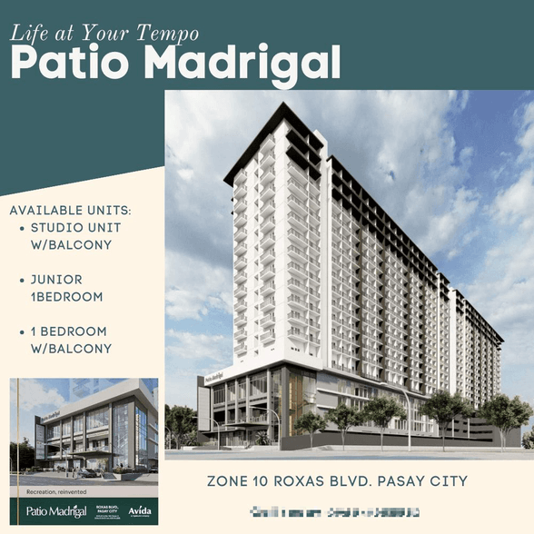 Patio Madrigal Avida Condo Pasay [2,541 Properties] (June 2025) on ...