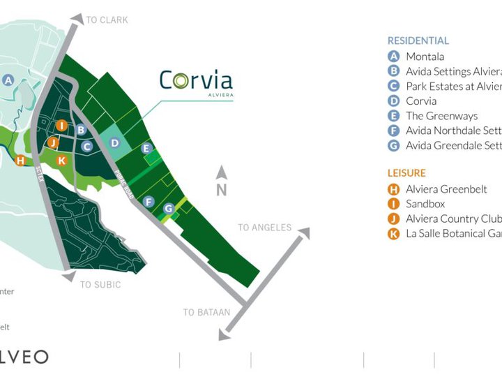 270 sqm Prime residential lots in Porac's master-planned Alviera Porac ...