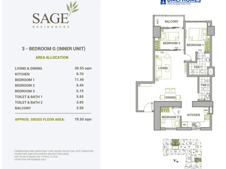 Preselling Modern 3BR Condo for Sale in Mandaluyong City: Sage ...