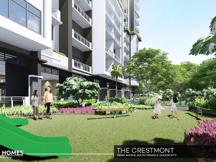 The Crestmont DMCI Homes Ready for Occupancy Rent To Own Condo for Sale South Triangle Quezon ...