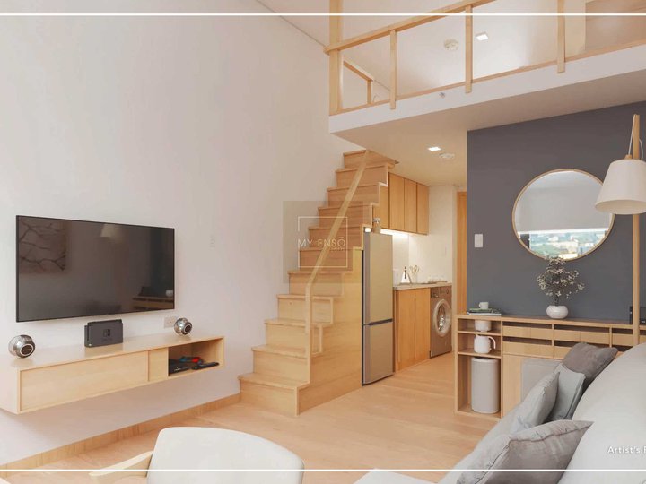Gracious 19.6 sqm Studio Apartment with Loft at My Enso Loft by PH1 ...