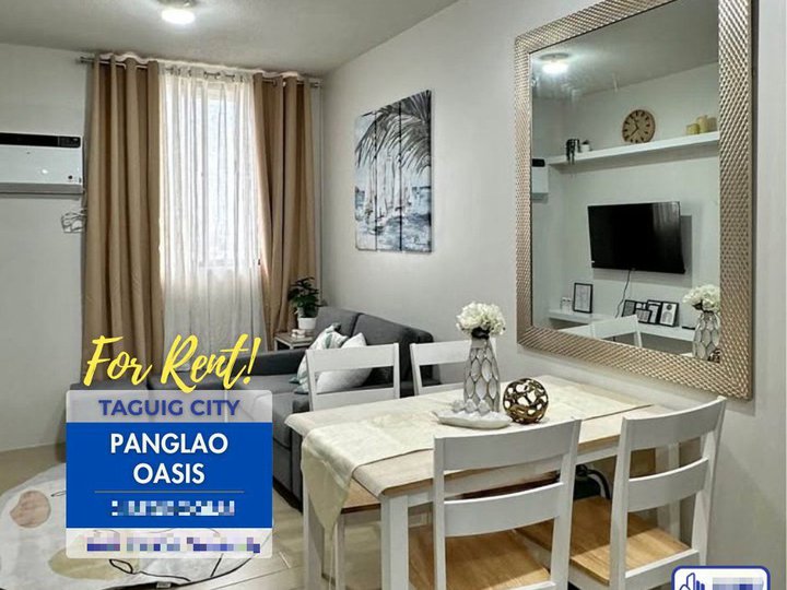 FOR LEASE: Fully Furnished 2-Bedroom Unit | Panglao Oasis Taguig ...