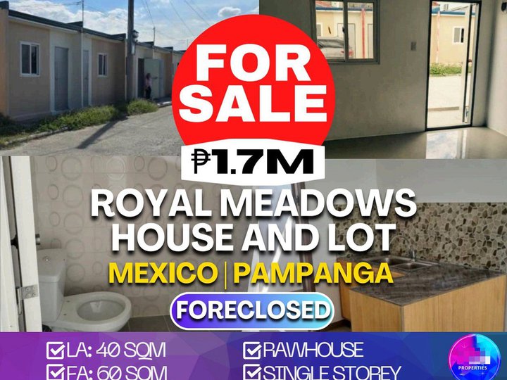 Royal Meadows-House and Lot Single Storey for sale in Mexico, Pampanga ...