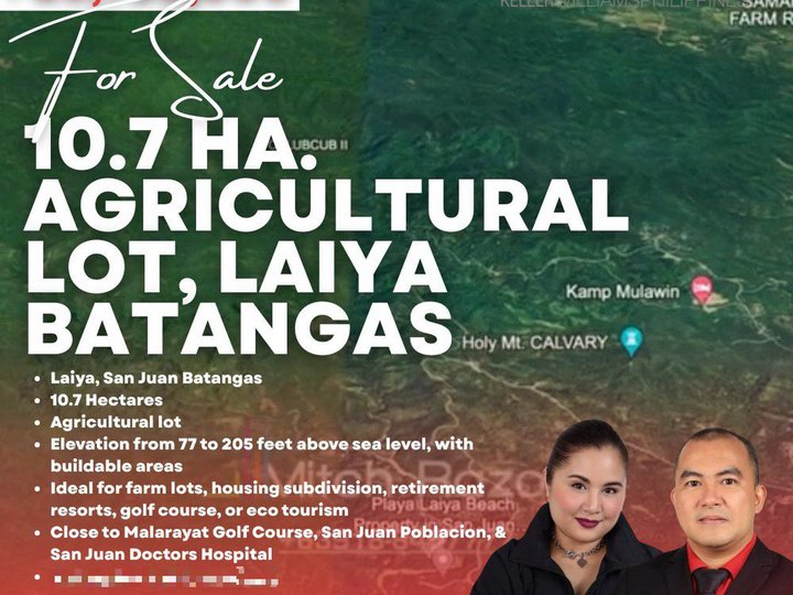 10.7 hectares Farm Lot For Sale in Laiya, San Juan Batangas [Lots 🚜 ...