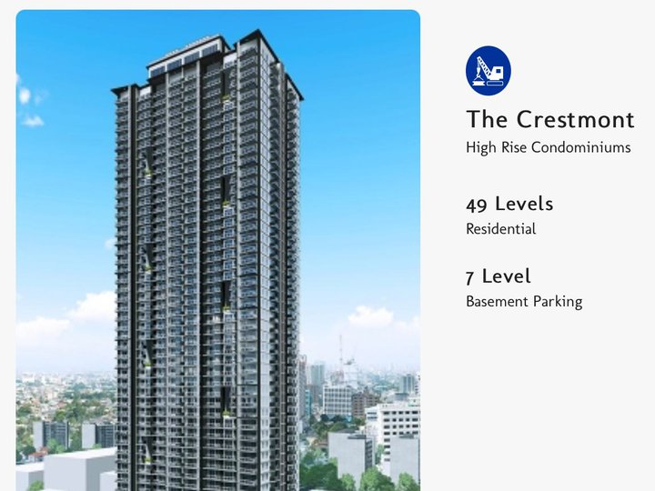 Best Offer Unit 301 THE CRESTMONT-Panay: Spacious 84.5sqm 3-Bedroom w/2T&B & Bal- Skyline Views ...