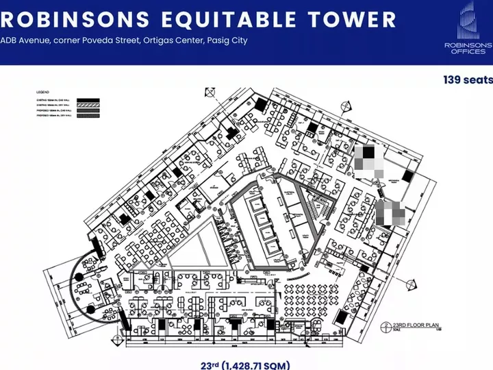 Robinsons Equitable 1,429.7 sqm Tower Ortigas Office for Lease| 132 ...