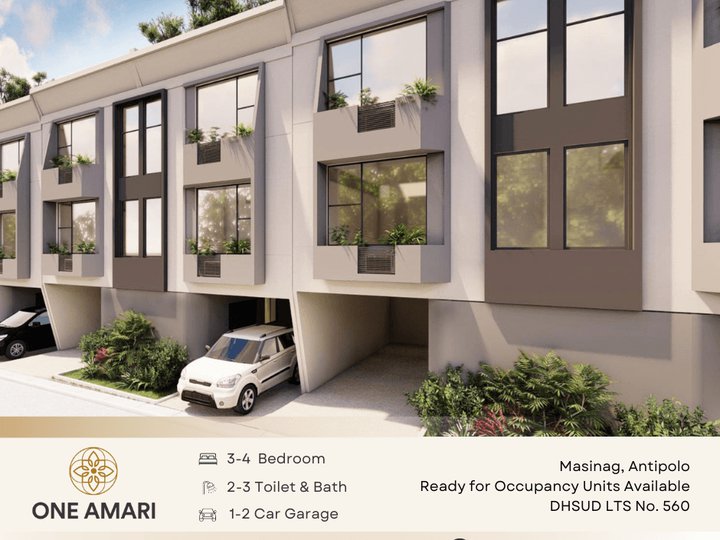 One Amari Place- 5-bedroom Townhouse For Sale in Antipolo Rizal [House ...