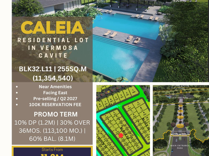 Caleia by ALVEO - 250 sq.m Residential Lot in Imus Cavite [Lots 🚜 ...