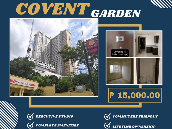 STUDIO UNIT IN STA. MESA| READY FOR OCCUPANCY| NEAR PUP|LRT V-MAPA| SM ...