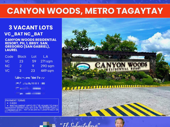 Foreclosed 271 sqm Residential Lot For Sale in Tagaytay Cavite [Lots 🚜] (December 2025) in ...