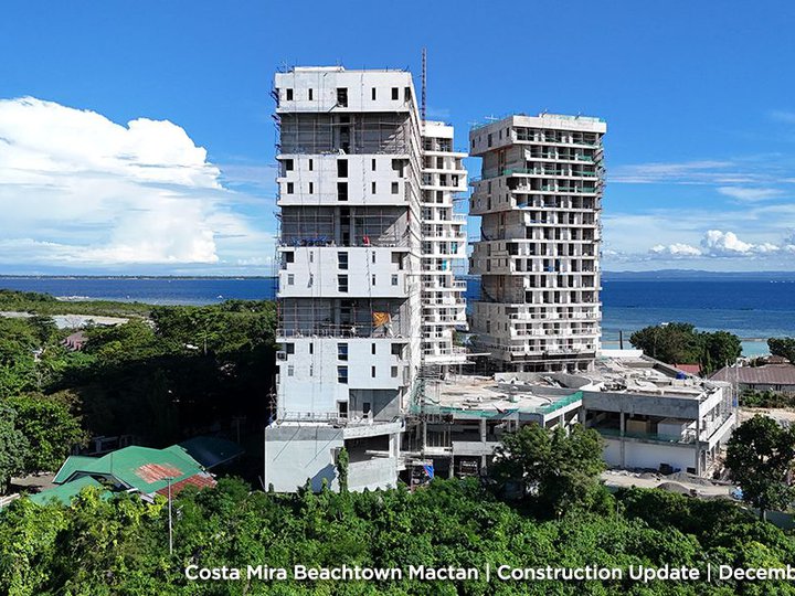 25.15 SQM Studio Beachside Residential Condo in Costa Mira Mactan Lapu ...
