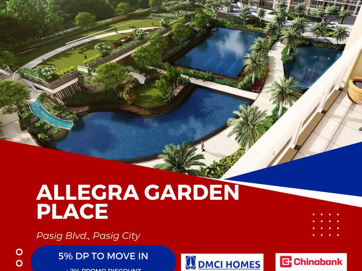 DMCI Homes Allegra Garden Place Ready For Occupancy Condo For Sale in Pasig [Condos 🏙️] (August ...
