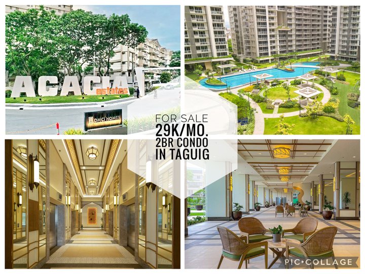 2 Bedroom with Balcony For Sale RFO Condo Near BGC Alder Residences in ...