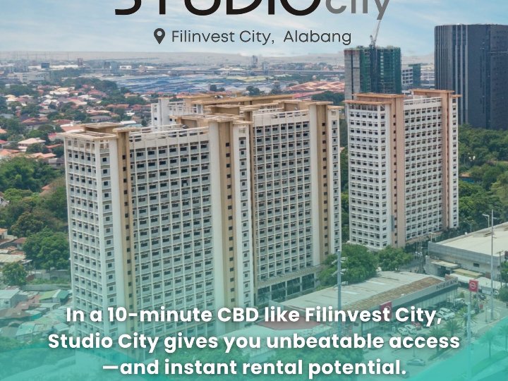 Ready for occupancy 16 sqm studio unit located in Filinvest City ...