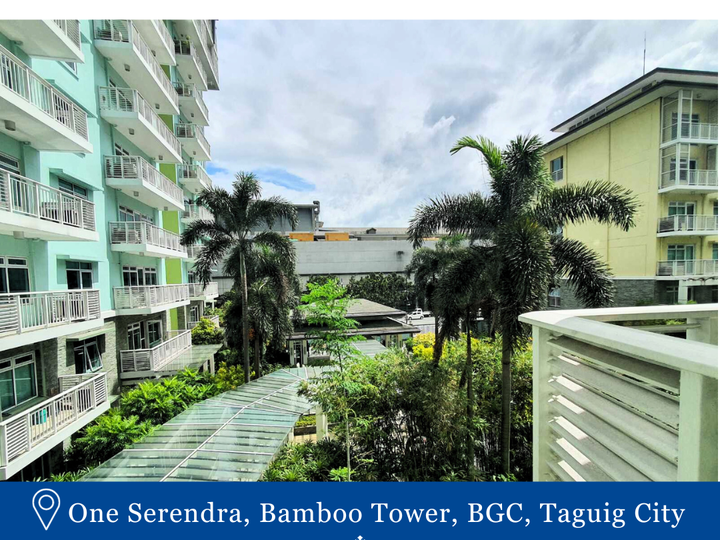 FOR LEASE: 1 BR UNIT IN ONE SERENDRA BAMBOO TOWER, BGC TAGUIG CITY ...