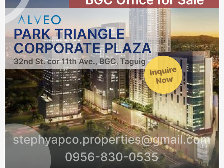 [BGC Office] Single/Whole Cut 149sqm Park Triangle Corporate Plaza ...