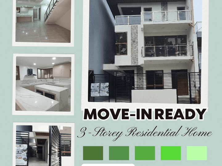 MODERN THREE-STOREY RESIDENTIAL HOUSE | READY FOR OCCUPANCY [Houses and ...