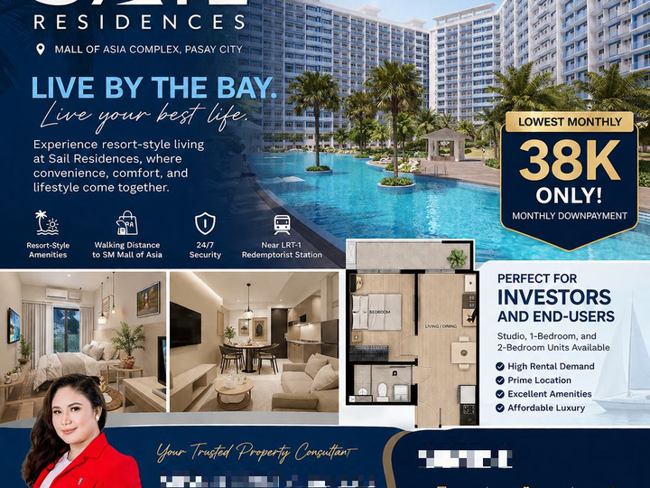 Sail Residences in Mall of Asia Complex, Pasay City [Condos 🏙️] (July ...