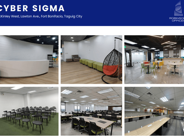 1,527.48 sqm Prime Office Space For Lease in Taguig City - Robinsons ...