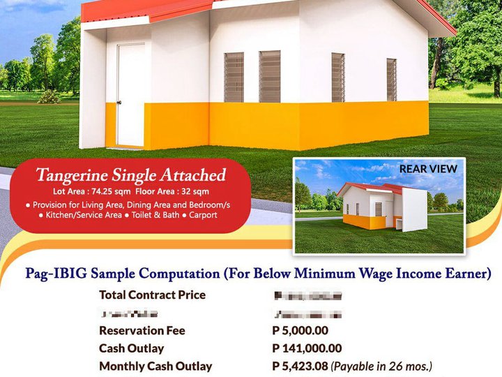 TANGERINE SINGLE ATTACHED [Houses and Lots 🏘️] (February 2026) in Naic ...