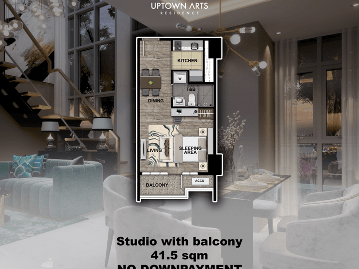 41.50 sqm Studio unit bgc Condo For Sale Taguig City Fort Bonifacio ...