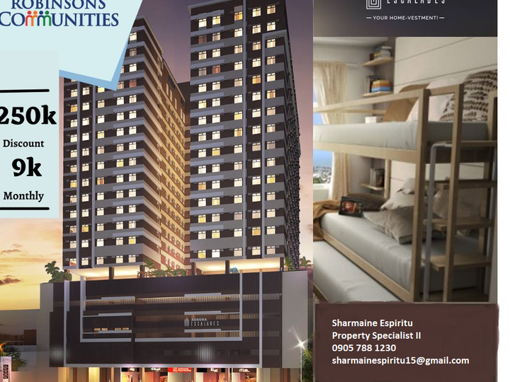 Affordable unit near Gateway and Farmers Cubao LRT2 and SM North QC ...