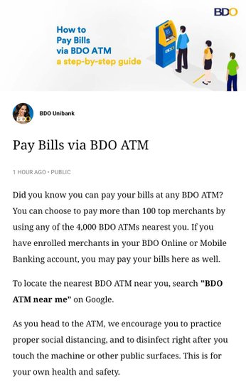 Pay Bills via BDO ATM - BDO Foreclosed Properties and Home Loans