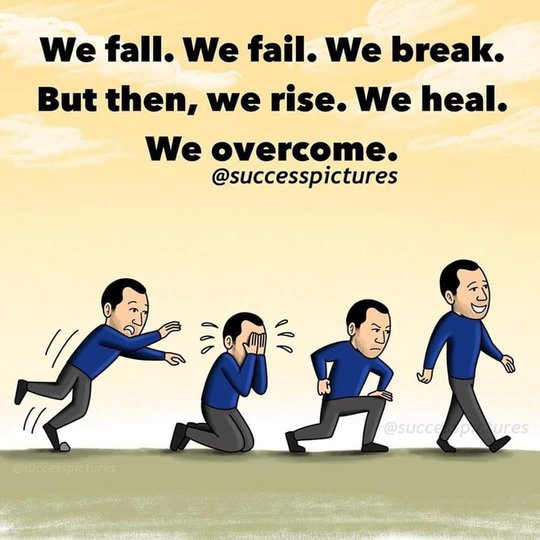 We rise and get up after every fall - OnePropertee Community